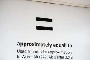 Approximately Symbol: Complete Guide on Meaning, Usage & Shortcuts ...